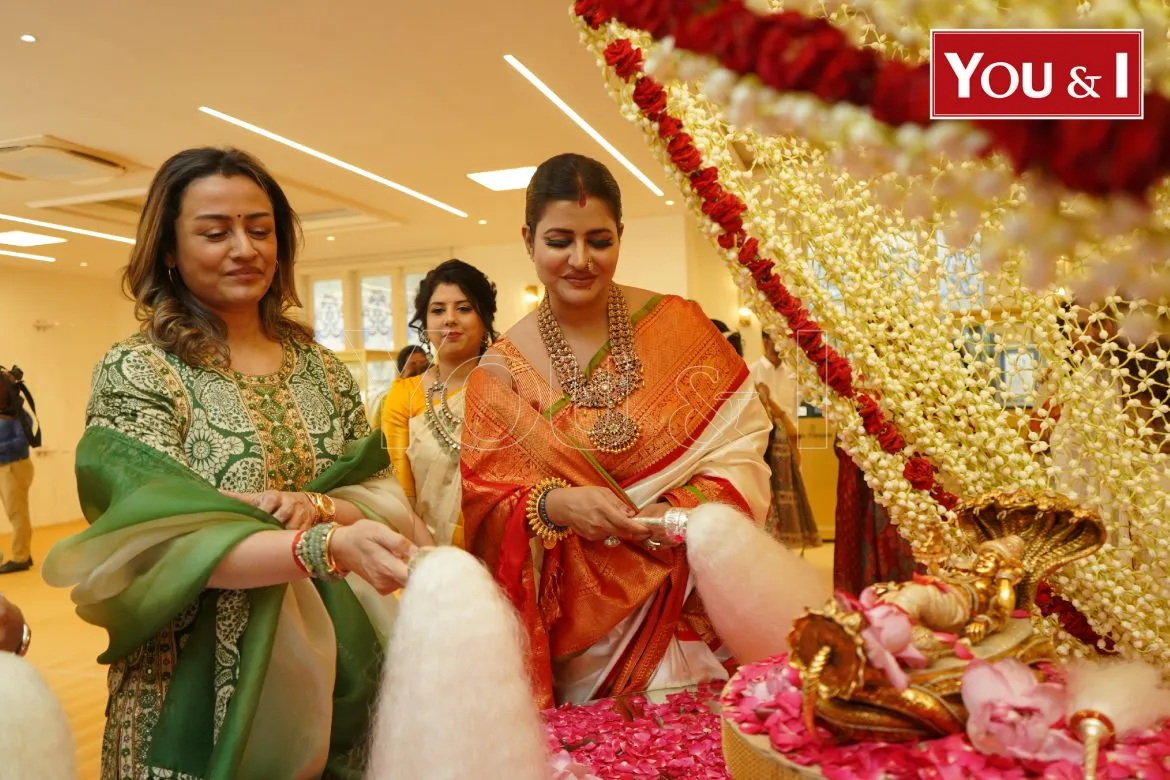 Sudha Reddy unveils shiv Narayan Jewellers New Masterpiece ‘Shri Ananth ...